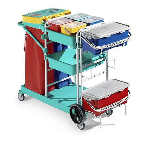 Cleaning cars / Hospital Cleaning Carts - Shopdispenser